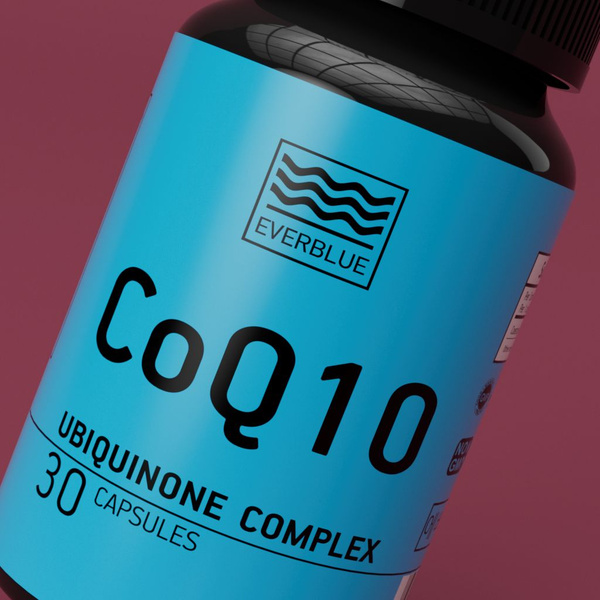 "Коэнзим Q10" ("Coenzyme Q10") убихинон от EVERBLUE (Швейцария ...