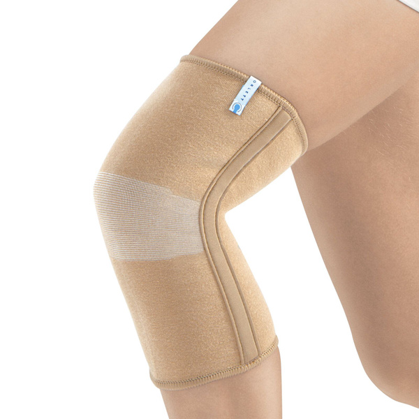 Эластичный бандаж на колено с метал. спиральными ребрами Orlett MKN-103 ...