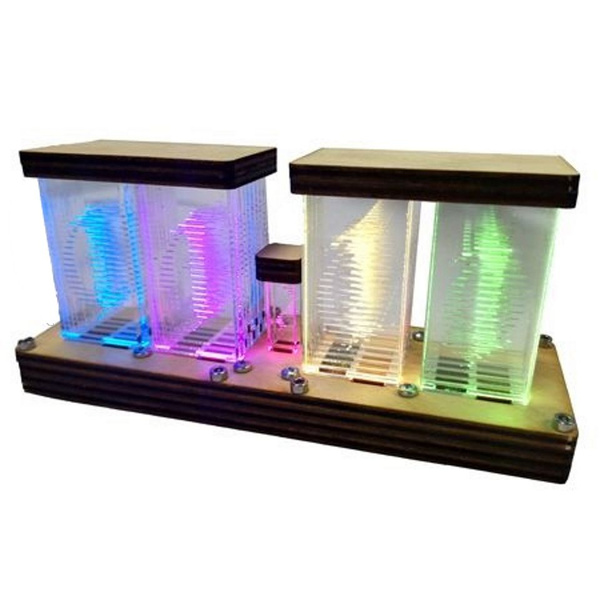 Набор для сборки: Электронные часы на WS2812B в корпусе (полный набор ...