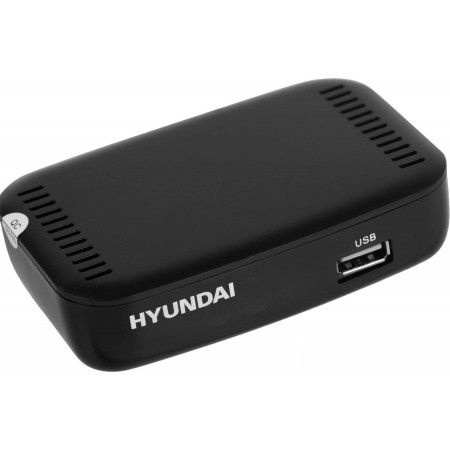 ТВ-ресивер Hyundai H-DVB460, черный купить по выгодной цене в интернет ...