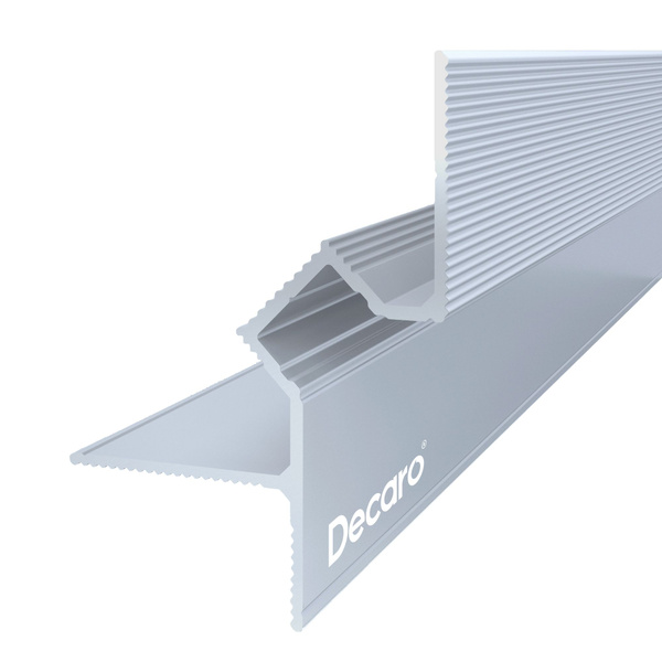 Потолочный теневой профиль Decaro Engineering скрытого монтажа под покраску D005 - купить с ...