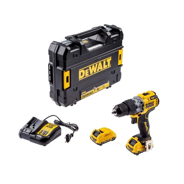 Дрель-шуруповерт DeWalt 44335 Аккумуляторная DCD706D2-QW, От ...