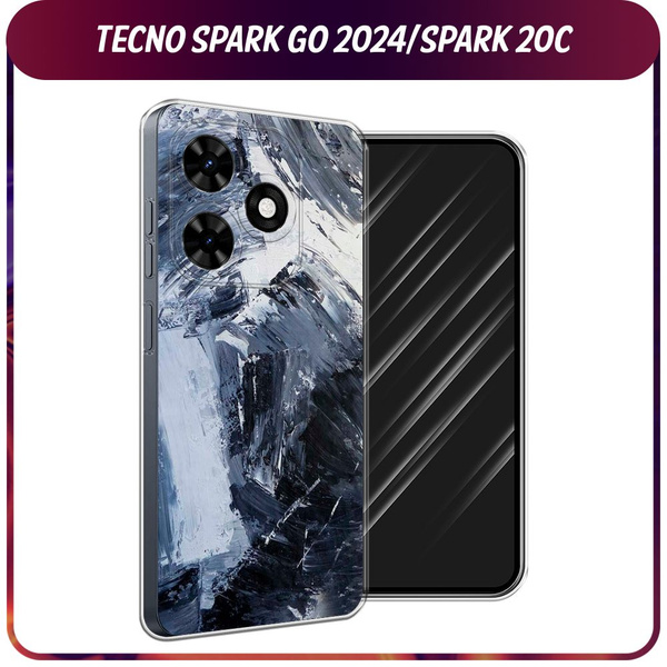 Силиконовый чехол на Tecno Spark Go 2024 Spark 20c Текно Спарк Го