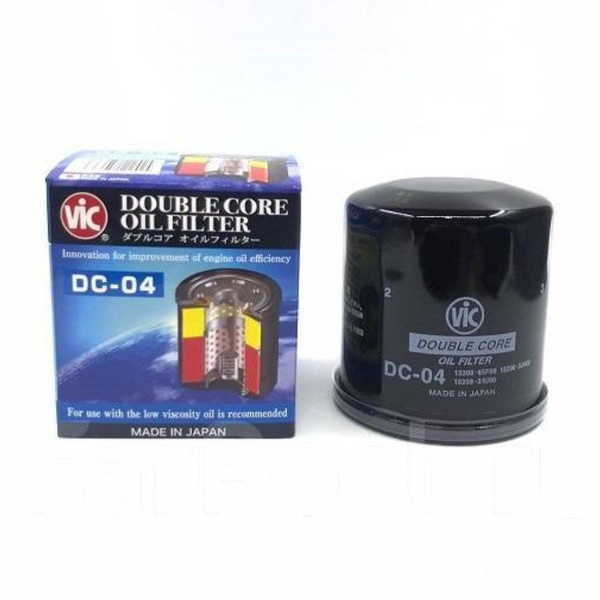 Фильтр масляный Vic DC-04 - купить по выгодным ценам в интернет-магазине OZON (1370064609)