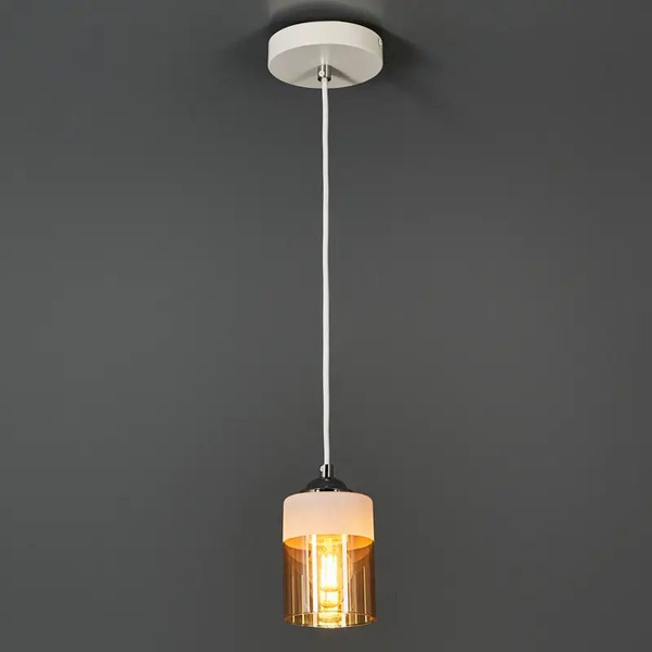 Подвесной светильникInspireСветильник подвесной Amber 1 лампа 3 м² цвет ...