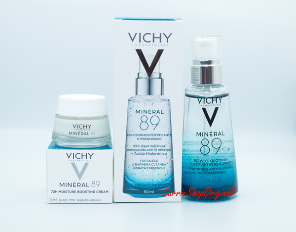 Vichy Mineral 89 Ежедневный гель-сыворотка для кожи, 50 мл + подарок ...