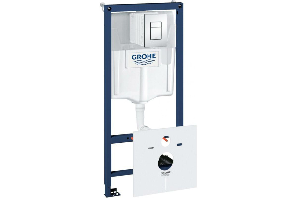 Система инсталляции для унитаза, GROHE Rapid SL, комплект 3 в 1 ...