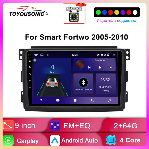 TOYOUSONIC Автомагнитола, диагональ: 9", 2 DIN, 2ГБ/64ГБ купить на OZON по низкой цене (1521932725)