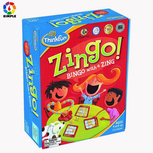 ThinkFun Zingo Bingo Award Winning Preschool Game настольные игры ...