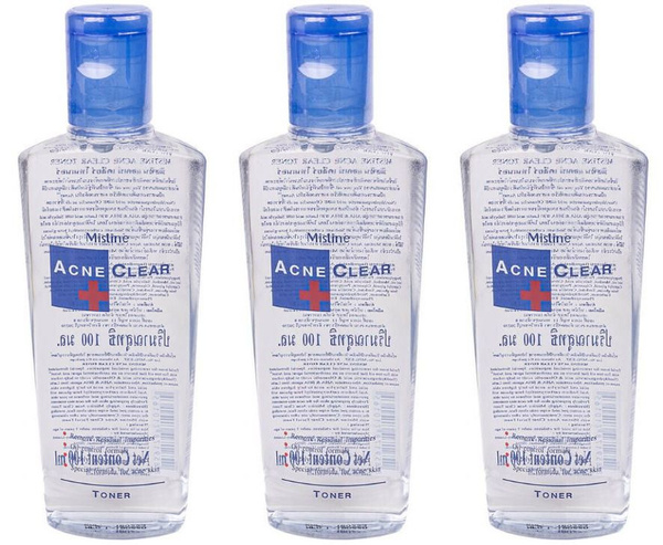 Mistine Тонер для проблемной кожи очищающий, 100 мл, 3 шт купить на OZON по низкой цене (1402017784)