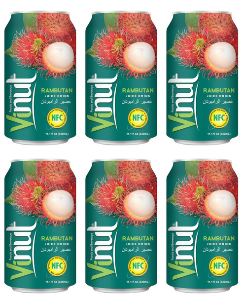 ViNut Сокосодержащий напиток Рамбутан, 330 мл, 6 шт - купить с доставкой по выгодным ценам в ...