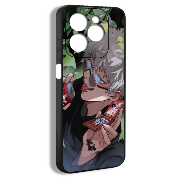 чехол для смартфона Подходит для Tecno Spark 20c Магическая битва аниме Годжо Ejh37 купить с