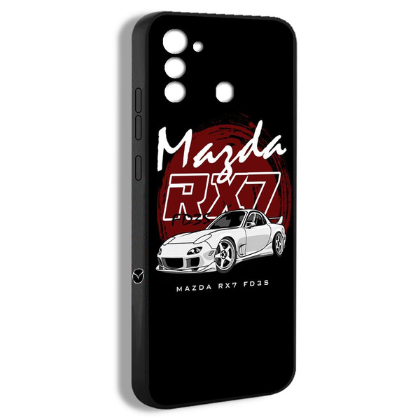 чехол для смартфона Подходит для Tecno Spark 8c Mazda Rx7 Fd3s Jdm Гонки Модное искусство Oya10