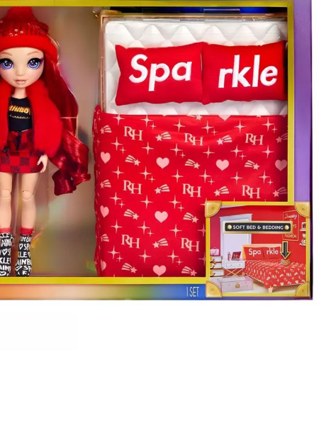 Спальня с Руби Андерсон, Rainbow High Ruby Room Playset - купить с доставкой по выгодным ценам в ...