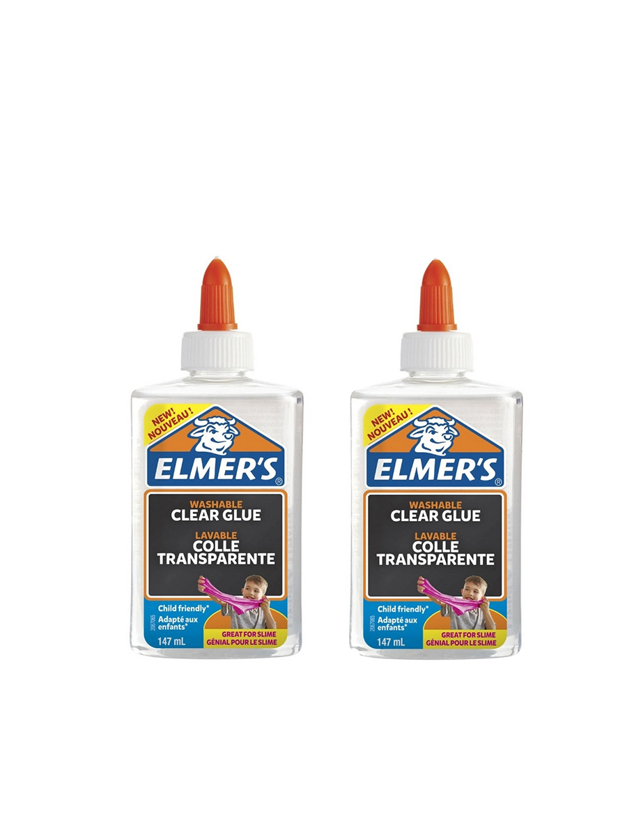 Клей для слайма Elmers ( Элмерс ) Clear Glue, не токсичен , смываемый ...