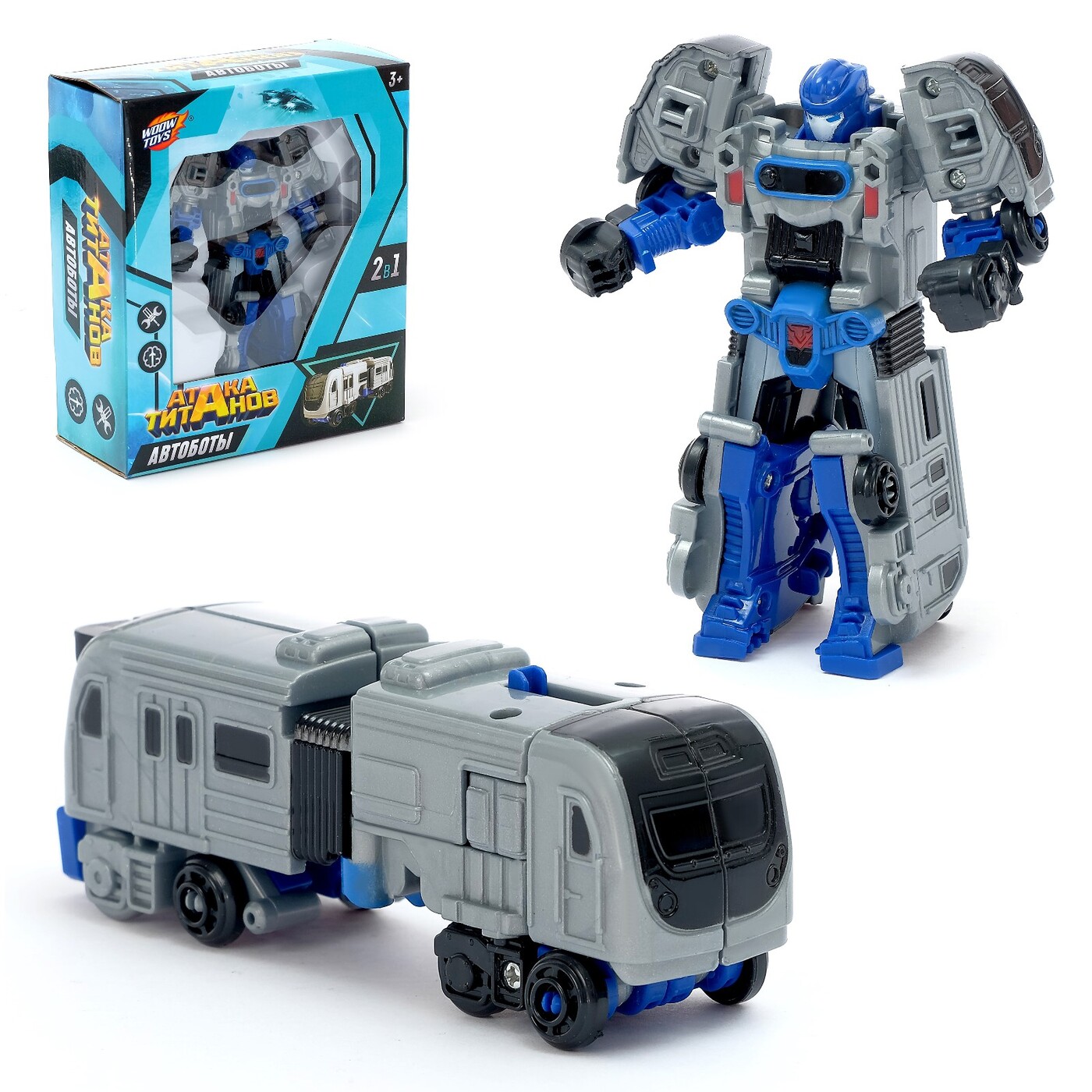 Робот-трансформер WOOW TOYS "Метро" — купить в интернет-магазине OZON с ...