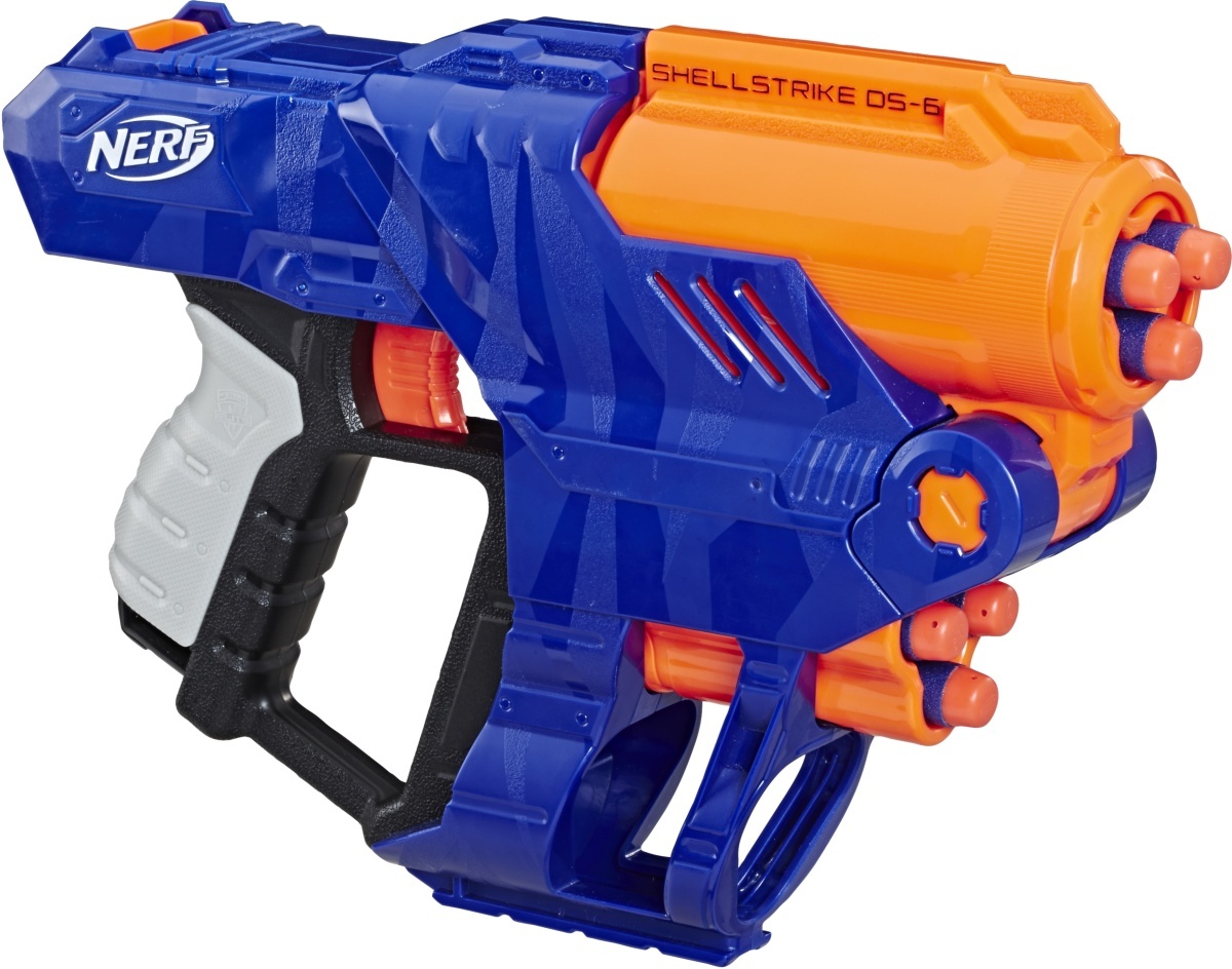 Характеристики Набор игрушечного оружия Nerf Нерф Элит Шеллстрайк DS6 ...