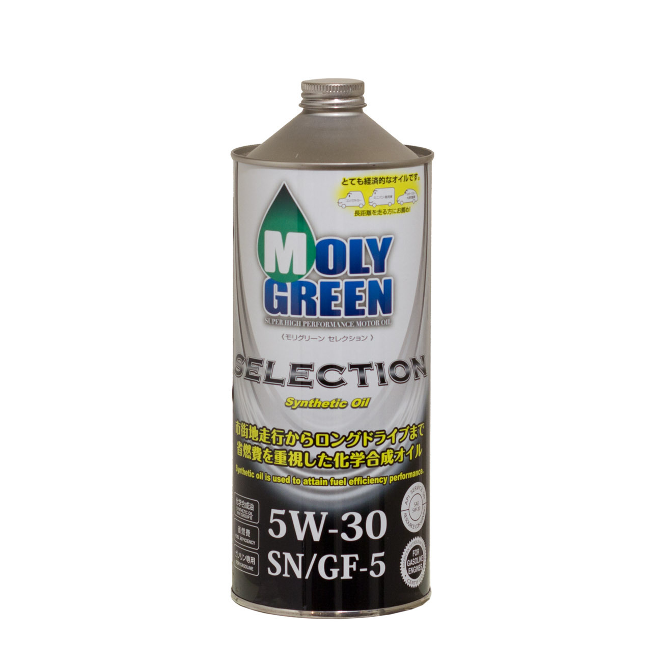 Моторное масло MolyGreen 5W-30 Синтетическое 1 л - купить в интернет ...