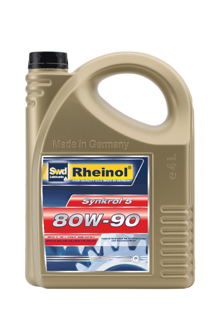 Характеристики SWD Rheinol 80W-90 Synkrol 5 GL-5 (4л) Germany ...