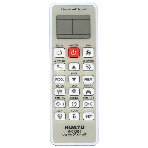 Пульт ДУ S K-DK680 для DAIKIN - купить по выгодной цене в интернет-магазине OZON