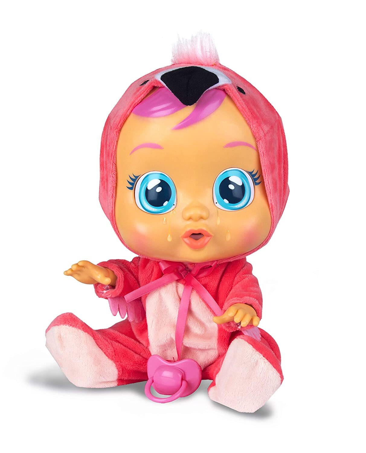 Пупс для девочки IMC Toys Cry Babies (Край Беби) Фламинго/ Плачущая ...