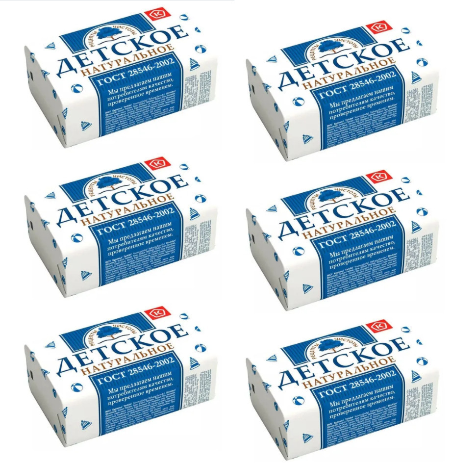 НМЖК. Туалетное мыло Рецепты чистоты ГОСТ 28546-2002. "Детское ...