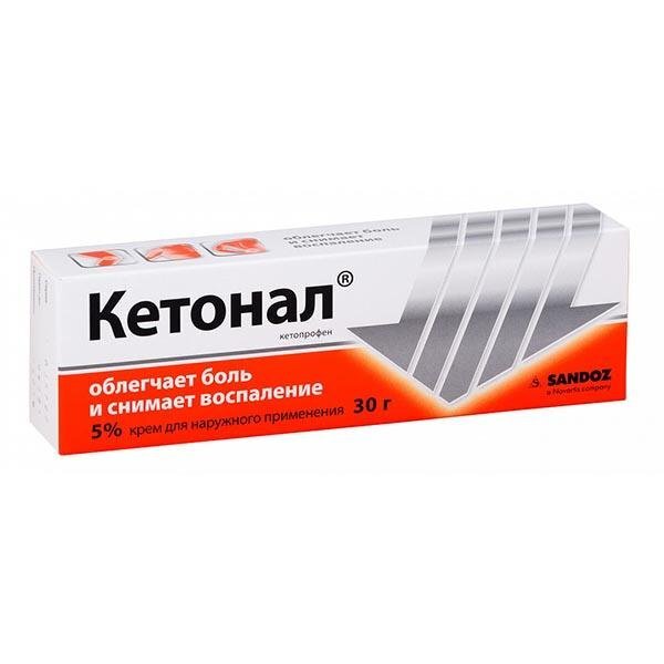 Кетонал крем для наружного применения 5% 30г — купить в интернет-аптеке ...