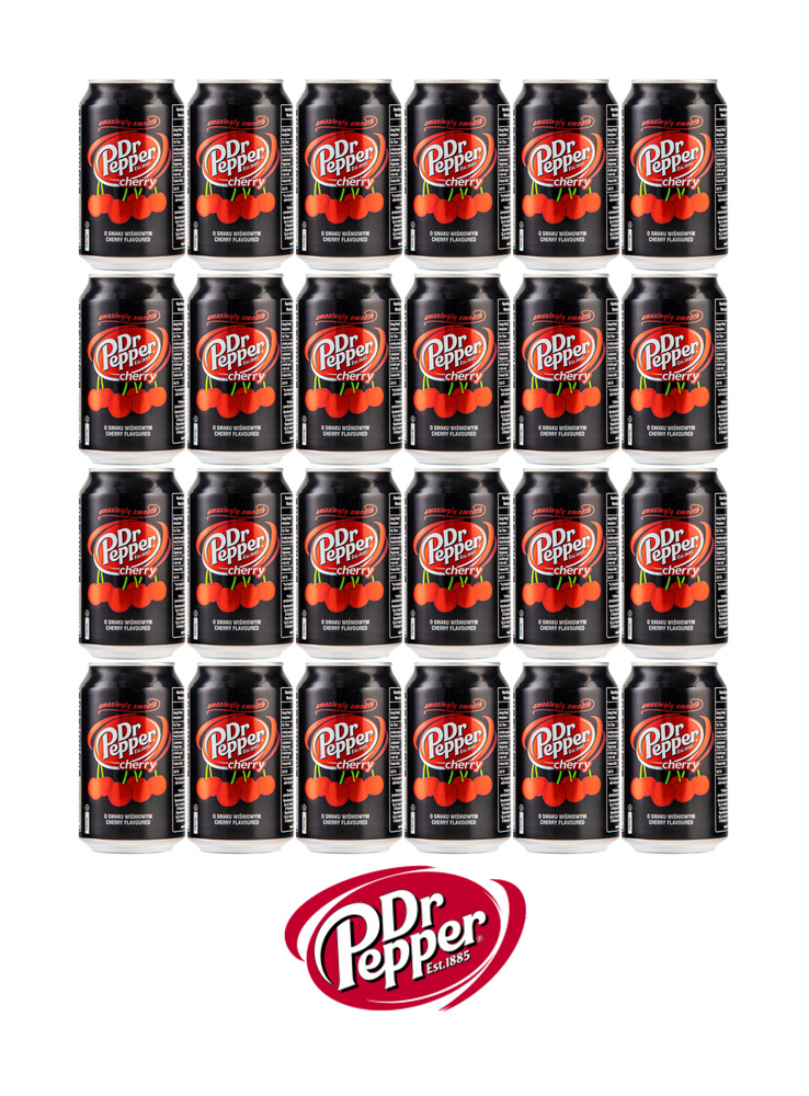 Напиток газированный Dr.Pepper Cherry (Доктор Пеппер Чери (Вишня ...