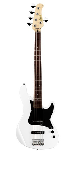 Бас-гитара, 5-струнная, белая, GB Series Cort GB55JJ-OW — купить в ...