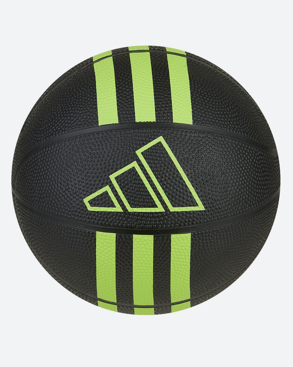 Мяч баскетбольный adidas 3S Rubber Mini №3, черный купить по низкой ...