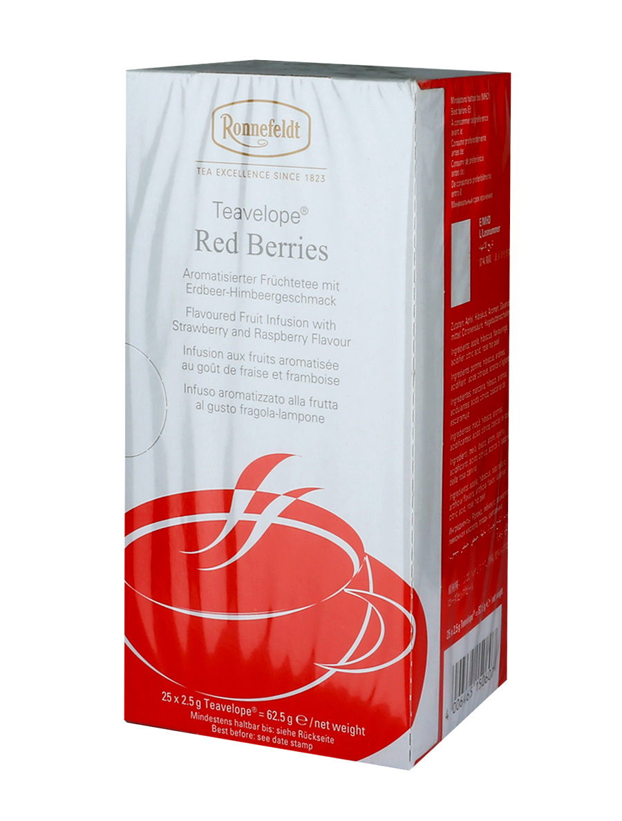 Чай Ronnefeldt Red Berries / Роннефельд Красные ягоды 25 пак — купить в ...