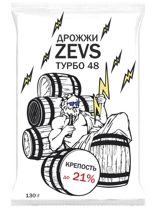 Дрожжи турбо 48 спиртовые RBC ZEVS (ЗЕВС) — купить в интернет-магазине OZON с быстрой доставкой