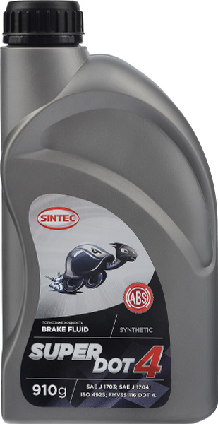 Тормозная жидкость SINTEC 800735 DOT 4 - купить по доступной цене в интернет-магазине OZON ...