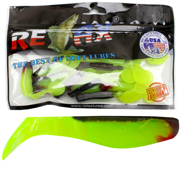 Силиконовая приманка для рыбалки - Риппер RELAX TERMINATOR 3" (7,5 cm ...