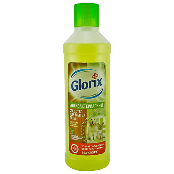 Жидкое средство Glorix для мытья полов цветущая яблоня и ландыш, 1 л ...