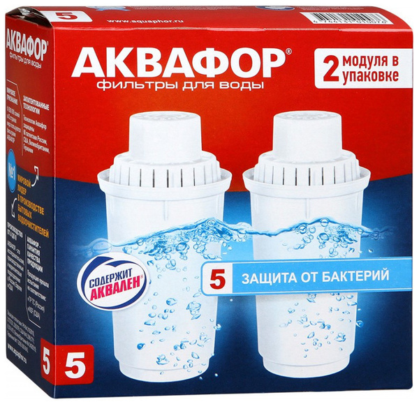 Сменный картридж для фильтра-кувшина, степеней очистки - 1, ресурс 300 ...