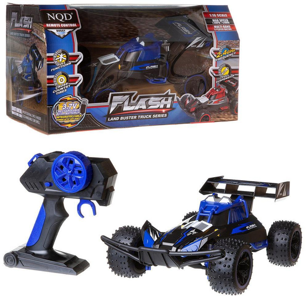 Машинка радиоуправляемая Junfa Багги, 757-C231, синий, масштаб 1:16 - купить с доставкой по ...