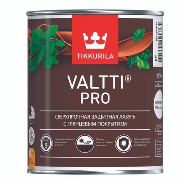 Tikkurila Valtti Pro / Тикурила Валтти Pro (база EC) 0,9 Л Антисептик ...