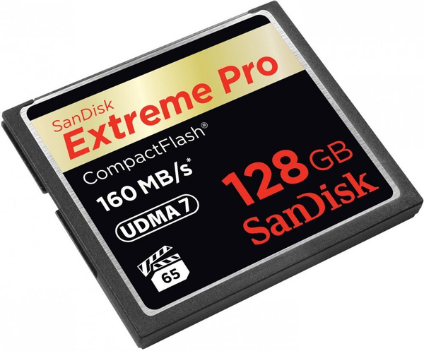 Карта памяти 128Gb Compact Flash SanDisk Extreme Pro (SDCFXPS-128G-X46 ...
