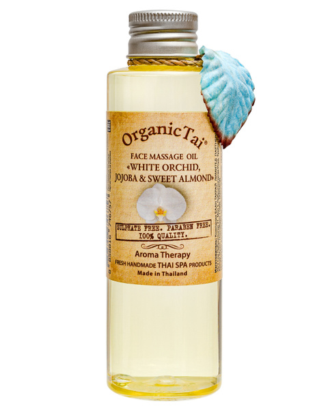 Масло для массажа OrganicTai массажное масло для лица и тела БЕЛАЯ ...