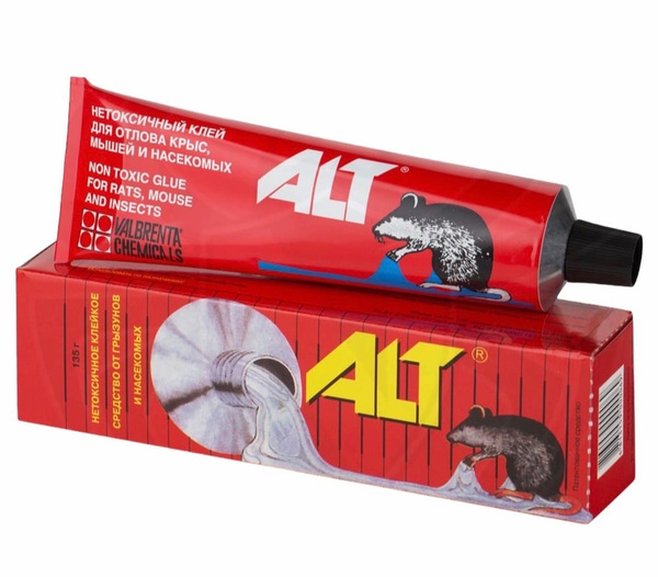 Клей от грызунов Альт (Alt) 135 грамм, 1 шт. - купить с доставкой по ...