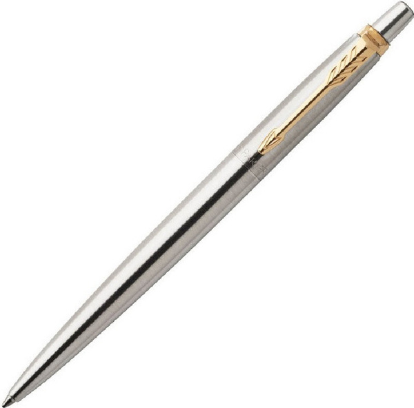 Ручка гелевая PARKER Jotter Stainless Steel GT черный 2020647 - купить ...
