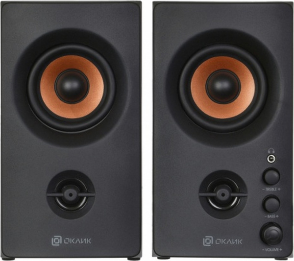 Акустическая система OKLICK OK-164 2.0_2523 озон, черный - купить по ...