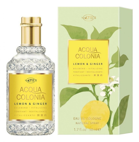 4711 Acqua Colonia Lemon & Ginger Одеколон 50 мл (1421070184)