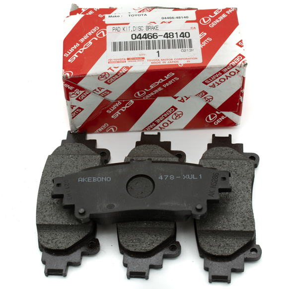 Колодки тормозные Toyota 0446648140 Задние - купить по низким ценам в ...