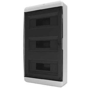 Tekfor Щит навесной 36 мод. IP41, прозрачная черная дверца BNK 40-36-1 - купить по выгодной цене ...