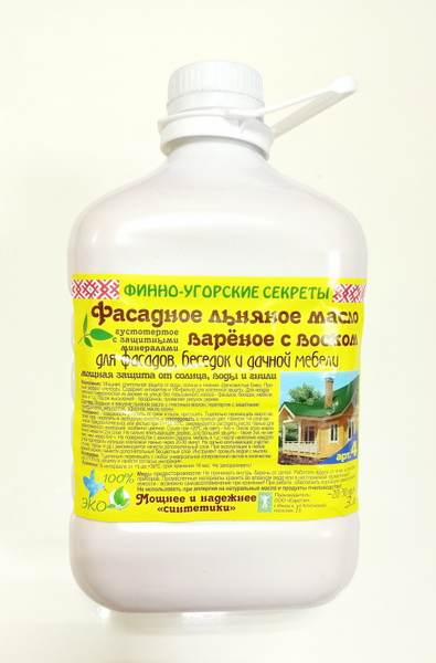 Вопросы и ответы о Фасадное Масло для дерева Льняное вареное с воском 3 ...