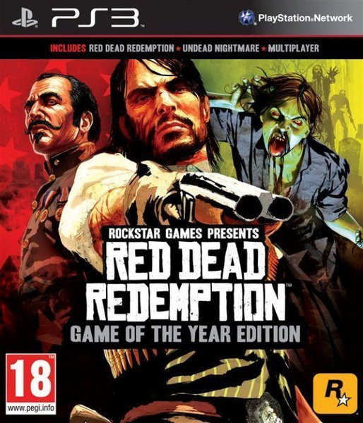 Игра RDR: Red Dead Redemption: GOTY (PlayStation 3, Английская версия ...