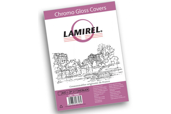 Обложки Lamirel Chromolux A4, картонные - купить с доставкой по ...