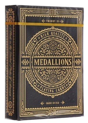 Игральные карты Theory11 Medallions / Медальоны, 1 колода - купить с доставкой по выгодным ценам ...